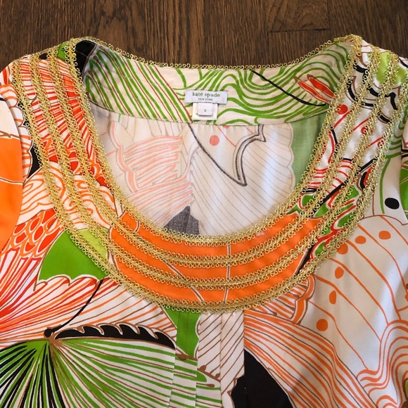 kate spade | Tops | Kate Spade 0 Silk Top | Poshmark